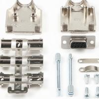 China Durable MH CONNECTORS MHDM9-DB9S-K connector with RoHS compliance and gold plated contact terminals for sale