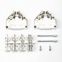 China cable backshell kit MH CONNECTORS MHDTZK25-RA-HI-K with multiple compression insert sizes and thumbscrews included for sale