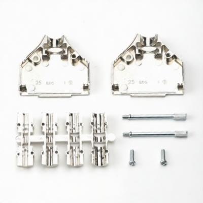 China cable backshell kit MH CONNECTORS MHDTZK25-RA-HI-K with multiple compression insert sizes and thumbscrews included for sale