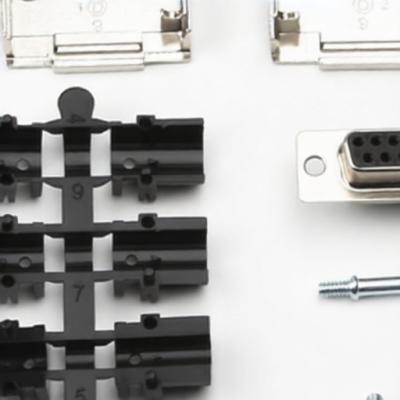 China Electrical connector MH CONNECTORS MHD45ZK9-DB9S-K with low contact resistance and rated current 3AMP for sale