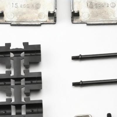 China Cable management backshell MH CONNECTORS MHDTZK15-BK-K with nickel plated steel compression inserts for sale
