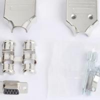 China 9 contact connector MH CONNECTORS MHDM9-DM9S-K with 5 amp current rating and RoHS compliant design for sale