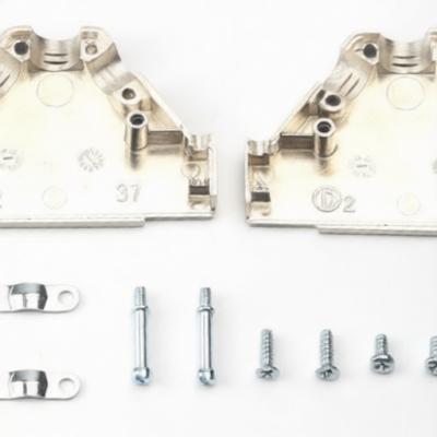 China backshell kit MH CONNECTORS MHTRI-M-37-K featuring nickel plating and RoHS compliance for connectors for sale