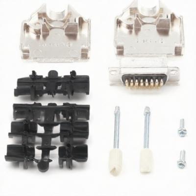 China Durable 15 Way Connector MH CONNECTORS MHDTZK15-DM15S-K RoHS Compliant European Standard Connector for sale