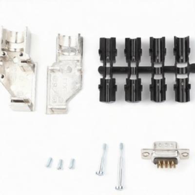 China 9 pin connector MH CONNECTORS MHDCMR9-DM9P-K RoHS compliant for industrial electronic applications for sale