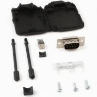 China Black MH CONNECTORS MHDPPK9-DB9P-K Connector with Tin Gold Plated Brass Terminals and Durable Shell for sale
