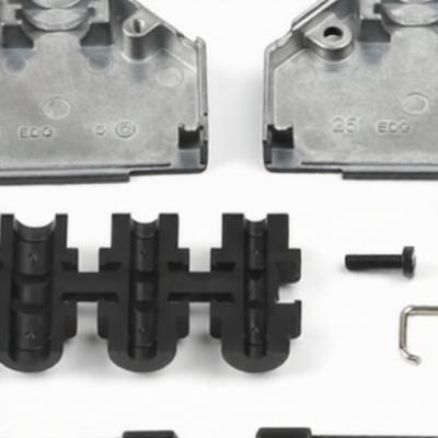 China Durable backshell kit MH CONNECTORS MHDTZK25-BK-K for cable management and strain relief applications for sale