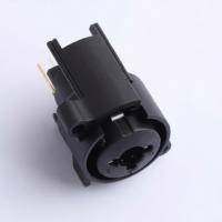 China Audio connector Minlenda MLD-XLR-11-N3B professional black XLR connector suitable for audio systems for sale