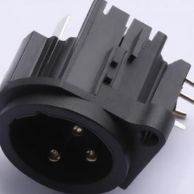 China Professional audio connector Minlenda MLD-XLR-15-N3B XLR connection for audio equipment applications for sale