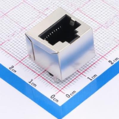 China MT5224GWA3D1Y1027 Shielded RJ45 Jack Socket 180 Direct Insertion Connector with Durable Construction for sale