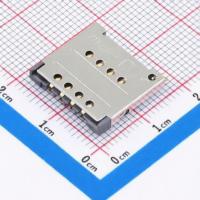 China Industrial Grade SIM Card Connector Post 8p H2.60 Specification MUP C7032-03 Connector Model for sale