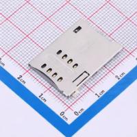 China SIM Card Connector without Post Normally Open Model MUP C7020-02 Suitable for Electronic Applications for sale