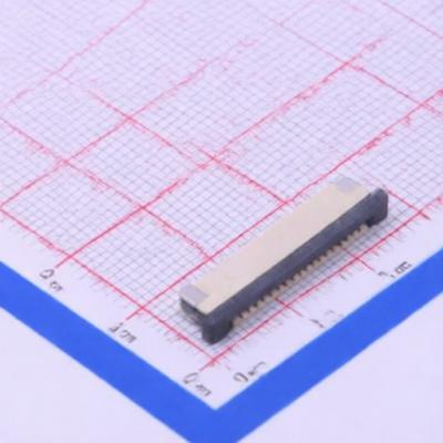 China LCP Material Connector MINTRON LW10252-18 UL94V-0 Flammability Rating Overall Plating Tube Packaging for sale