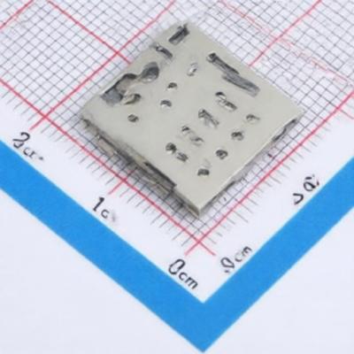 China Single Nano SIM Card Connector Model MUP C7803-01 Normally Open Type with Card Tray Height 138mm for sale
