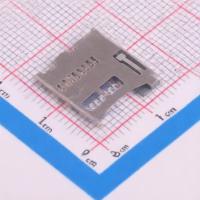 China Durable MicroSD Card Connector Featuring CD PIN MUP M6015-01 Suitable for Various Electronic Devices for sale