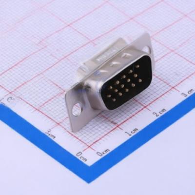 China data transmission connector Nextron Z-SUBHBBM102A022 D SUB HB type male with riveted shield mounting for sale