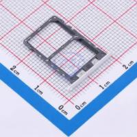 China MUP C7087 31 Dual Nano SIM Card Tray with Cap designed for assembled mobile communication components for sale