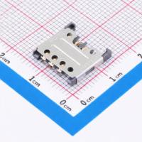 China Durable Micro SIM Card Connector MUP C7090 25 Without Post 6p Ideal for Industrial Applications for sale