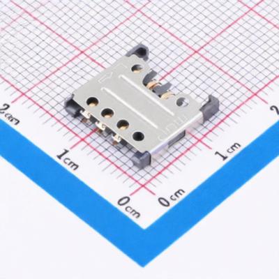 China Durable Micro SIM Card Connector MUP C7090 25 Without Post 6p Ideal for Industrial Applications for sale