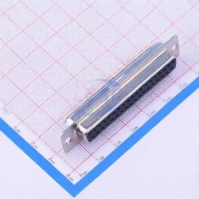 China Industrial Connector Nextron Z SUBDPEF1071002 D SUB HB Type Male with Gold and Tin Contact Plating for sale