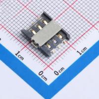 China Nano SIM Card Connector 6 PIN Process Compliant MUP C7081 01 Suitable for Industrial Applications for sale