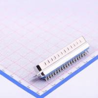 China Nextron Z SUBDBEM102A062 D Sub Connector with Black Blue White Insulator Colors and Contact Materials for sale