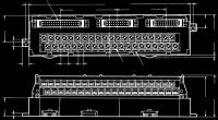 China Position Control Terminal Blocks Omron XW2B-80J7-1A for Easy Wiring and Signal Control in Industrial for sale