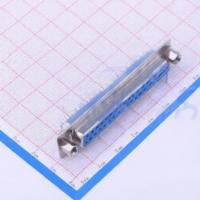 China Nextron Z SUBDBEF227A062 D Sub Connector with 9 Pin Configuration and Riveted Shield Mounting Option for sale