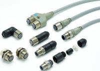 China Waterproof OMRON XS2R-D427-5 FA connector with spatter resistant cable and IP67 degree of protection for sale