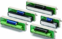 China Terminal block connector unit OMRON XW2B-50Y4 featuring M3 M3.5 screws and DIN track mounting options for sale