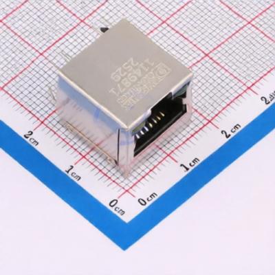 China High Stability RJ45 Data Connector Phoenix Contact 1149871 with Metal Housing and PoE Power Support for sale