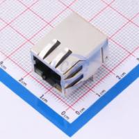 China Industrial RJ45 Connector with Extended Temperature and EMI Shielding Featuring PULSE JX0011D21BNL for sale