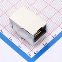 China RJ45 1x1 Tab UP Connector PULSE J1011F01PNL Designed for EMI Suppression in Fast Ethernet Networks for sale