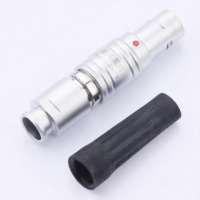 China Precision 0B FGG plug with pearl chrome plated copper alloy shell QianHai Joying FGG.0B.304.CLAD JY model for sale