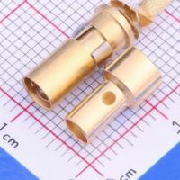China Soldering and crimping axial pin Phoenix Contact 1676815 compatible with RG174U RG188AU cables for sale