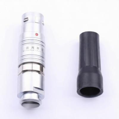 China QianHai Joying FGG.3B.708.CLAD JY Connector with High Mechanical Life and Dust Resistant IP50 Rating for sale