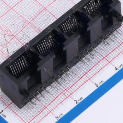 China High Strength NETWORK CONNECTOR RCH RC00148 with Recycled PA46 Housing and Phosphor Copper Round Pins for sale