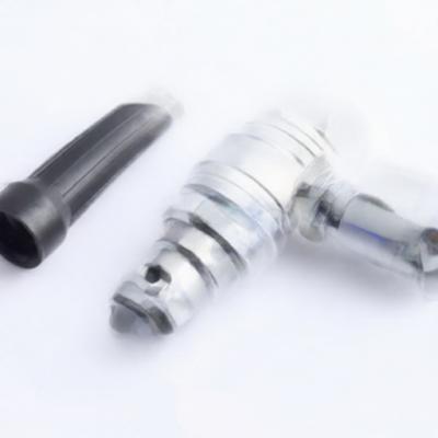China indoor connector QianHai Joying FHG.1B.307.CLAD JY plug with pearl chrome plated copper alloy shell for sale