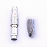 China D type cable clamp compatible QianHai Joying FGG.1T.304.CLAD JY plug with PPS insulator and gold plated pins for sale