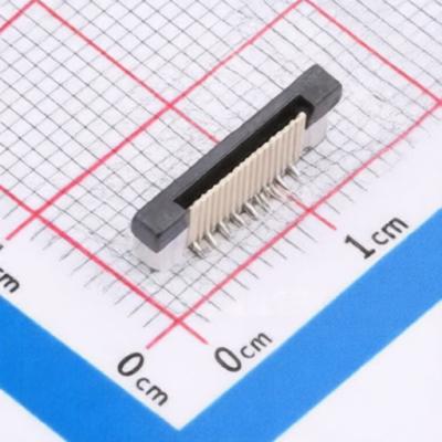 China flat flexible cable connector Samtec ZF5S-16-03-T-WT with tin plated copper conductors and natural LCP insulator for sale