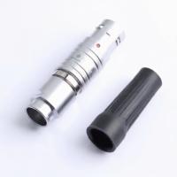 China indoor connector QianHai Joying FGG.2B.302.CLAD JY with copper alloy shell and gold plated pins for sale