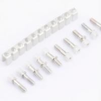 China Screw type bridge 10 positions 6.2 mm pitch with spring washer Phoenix Contact 3000834 silver color for sale