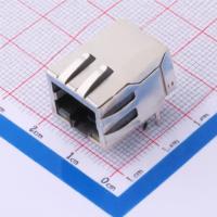 China Pulse J00 0065NL 1x1 Tab DOWN RJ45 Connector Designed for LAN on Motherboard and Network Switches for sale