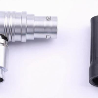 China QianHai Joying FHG.2B.307.CLAD JY connector with gold plated copper alloy pin core and PPS insulator for sale