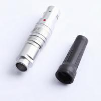 China QianHai Joying FGG.1B.307.CLAD JY plug with pearl chrome plated copper alloy shell and PPS insulator for sale