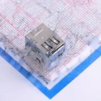 China Samtec USB A D S B TH USB 2 0 Connectors with Gold Flash or 30 Micron Gold Plating on Mating Areas for sale