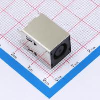 China vertical plug in DC power jack SAMZO 9CL9174BEMA featuring horizontal mounting and precise dimensions for sale