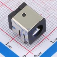 China High current power jack with 2.0mm needle diameter flat interface horizontal DIP mounting SAMZO 9CW4130BTFA for sale