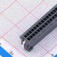 China Durable Samtec ISD2-15-D-M double row cable assembly with 2.00 mm pitch and black LCP insulator material for sale