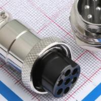 China Durable SAMZO GX20-FH-07-A-A aviation connector with 07 pin layout male female electronic switch type for sale